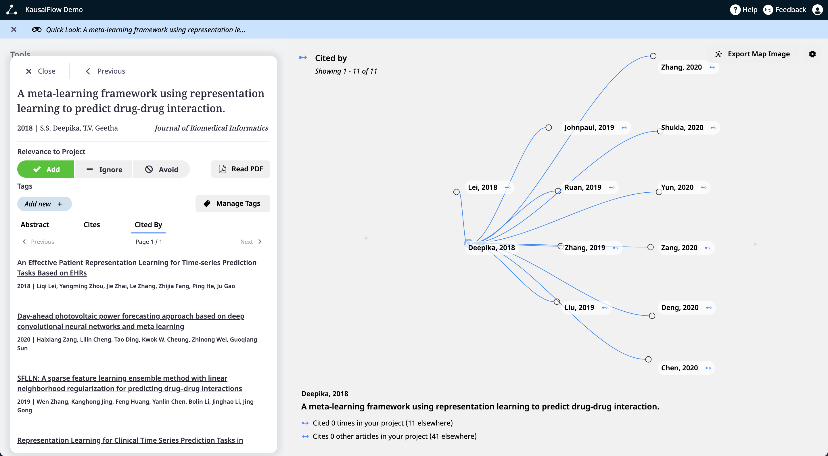 Litmaps | Tools for Academic Research | KausalFlow